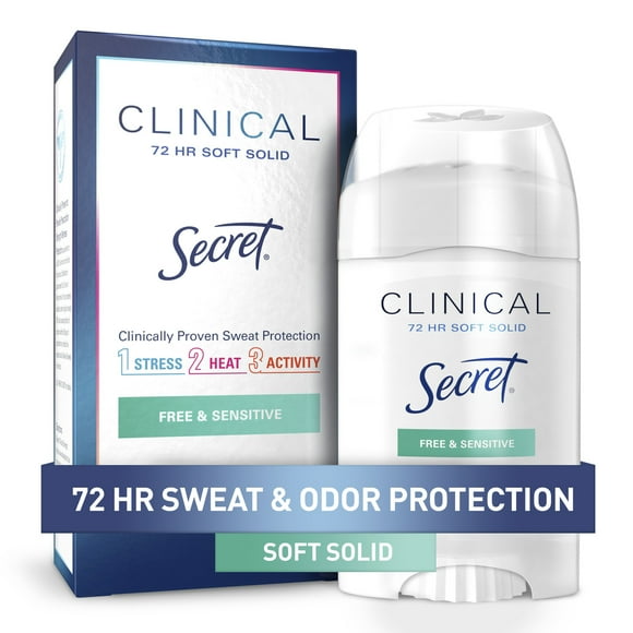 Secret Deodorant & Antiperspirant | Walmart.com
