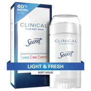 Equate Clinical Strength Fresh Scent Antiperspirant/Deodorant, 1.6 oz ...