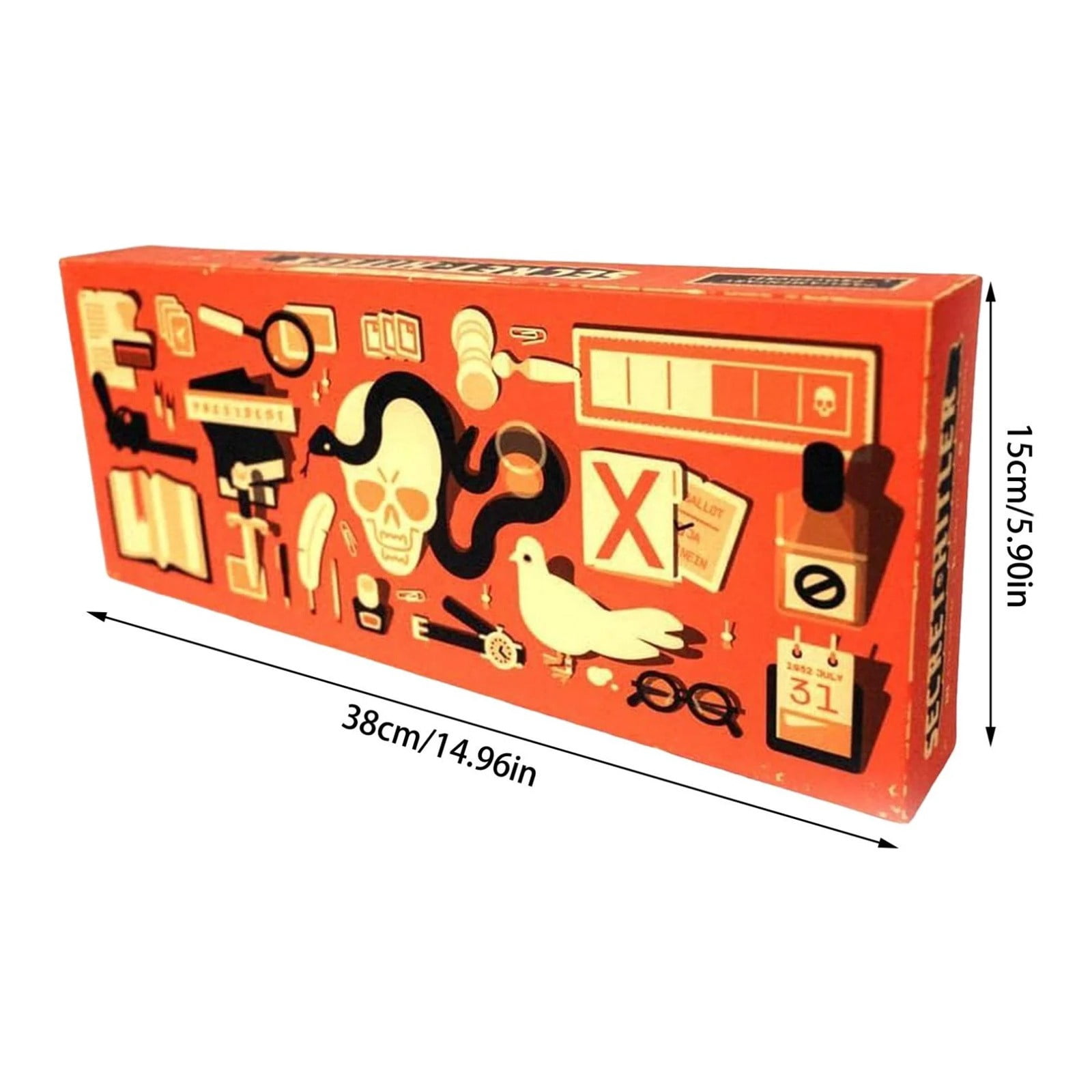 Secret Deception & Strategy Board Game for Adults, Hidden Role Social ...