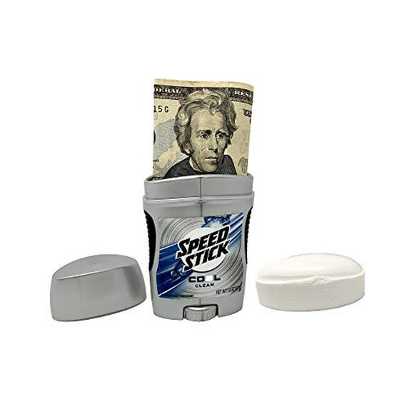 Secret Diversion Safe Can Stash In 1.8 oz Men's Speed Stick, Hidden ...