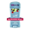 Secret Fresh Clear Gel Antiperspirant Deodorant, Lasting Berry Scent ...
