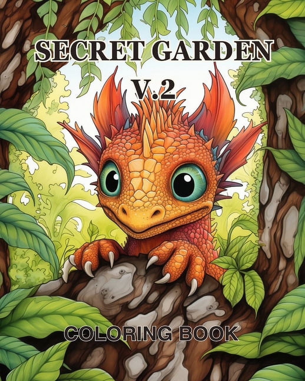 Secret Garden Coloring Book vol.2: An Adult Coloring Book Featuring ...