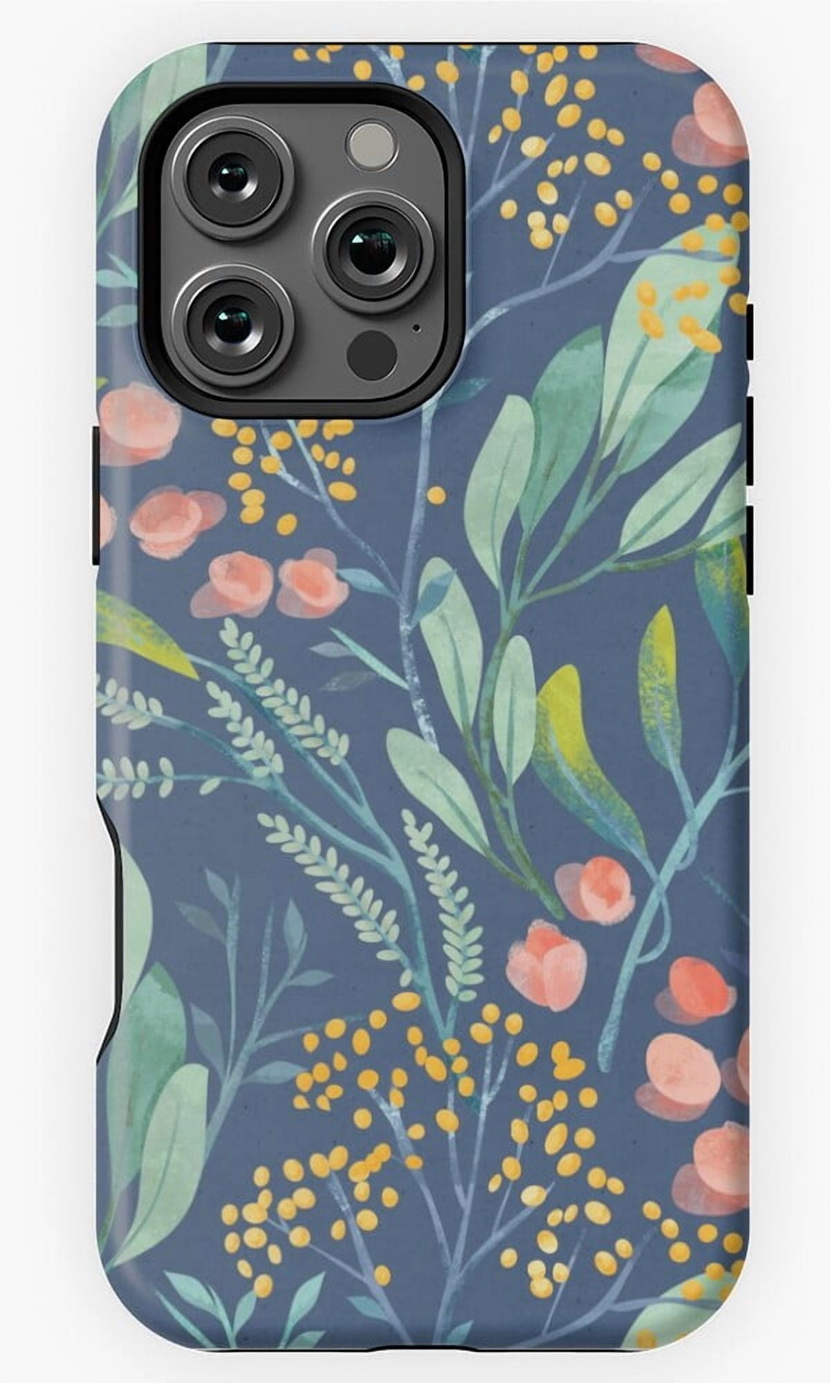 Secret Garden Floral Fantasy Phone Case for iPhone 16 15 14 13 12 11 ...
