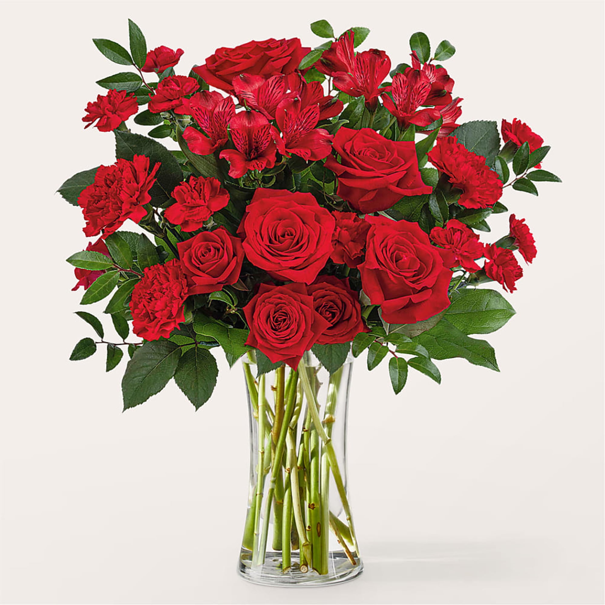 Secret Garden Flower Shop Brilliant Ruby Bouquet - Walmart.com