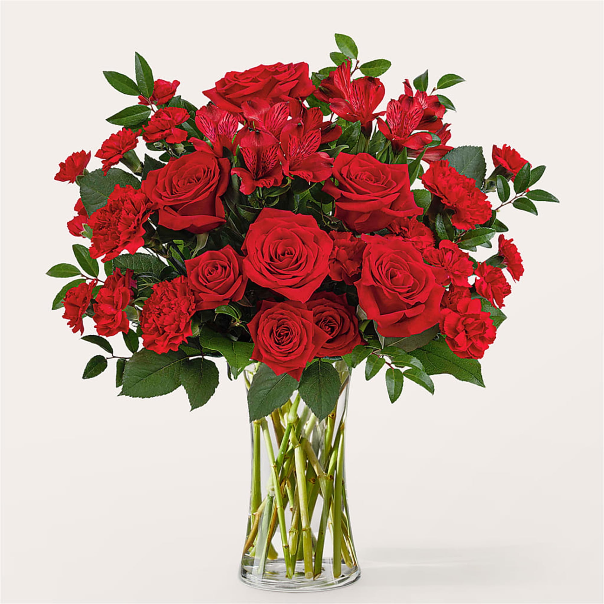 Secret Garden Flower Shop Brilliant Ruby Bouquet - Walmart.com