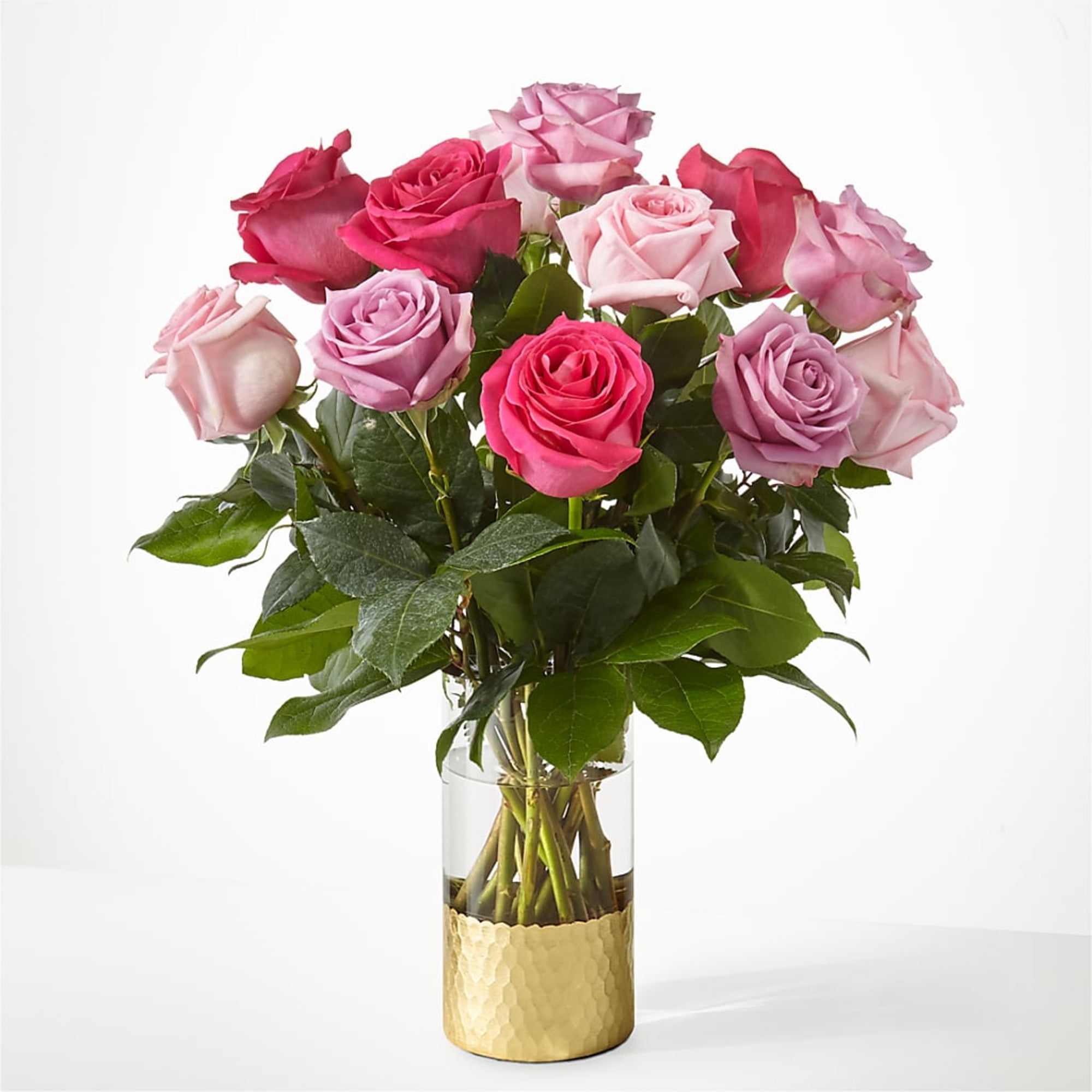 Secret Garden Flower Shop Pure Beauty Mixed Roses - Walmart.com