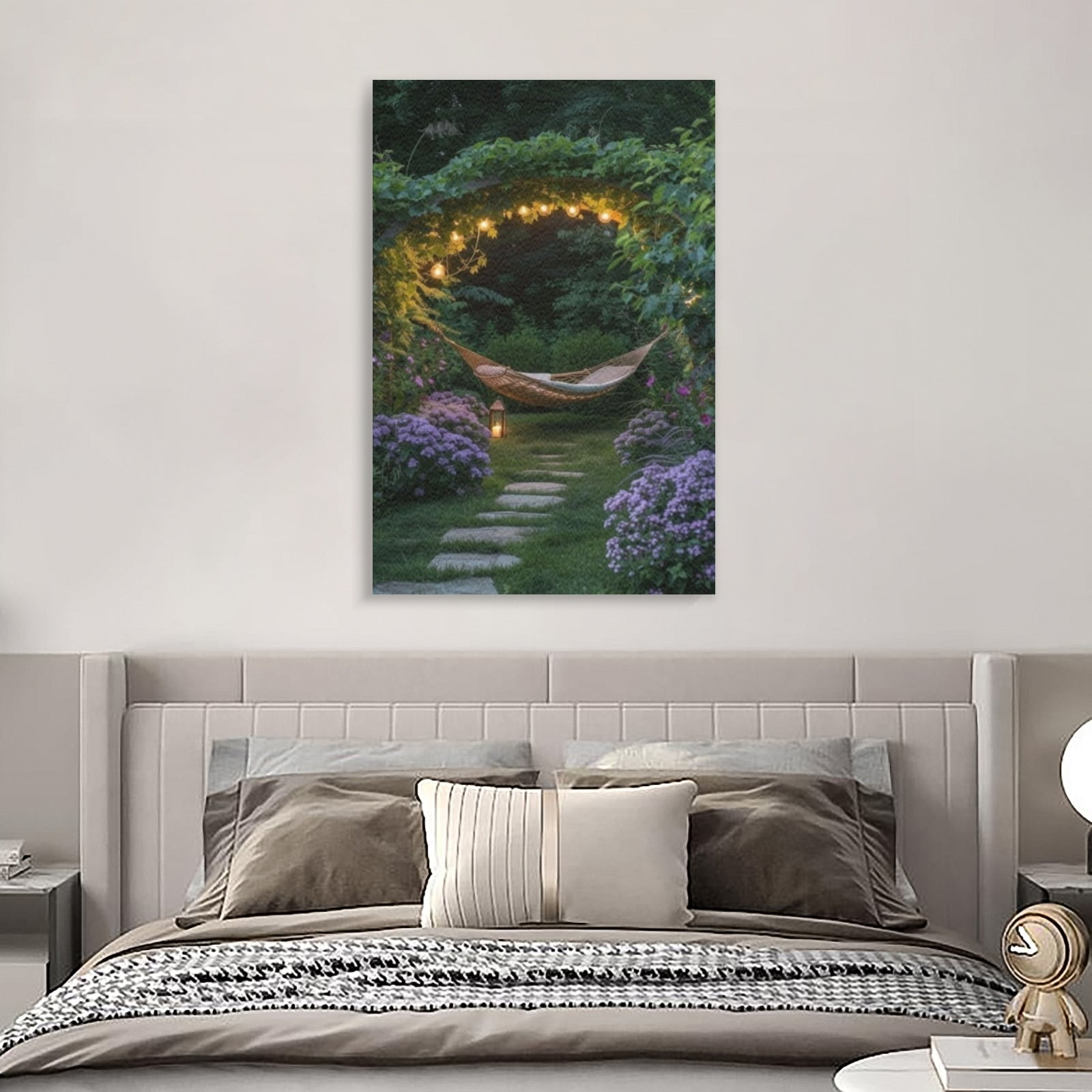 Secret Garden Hammock Canvas Wall Art Set of 2, 24x36 Inch Each ...