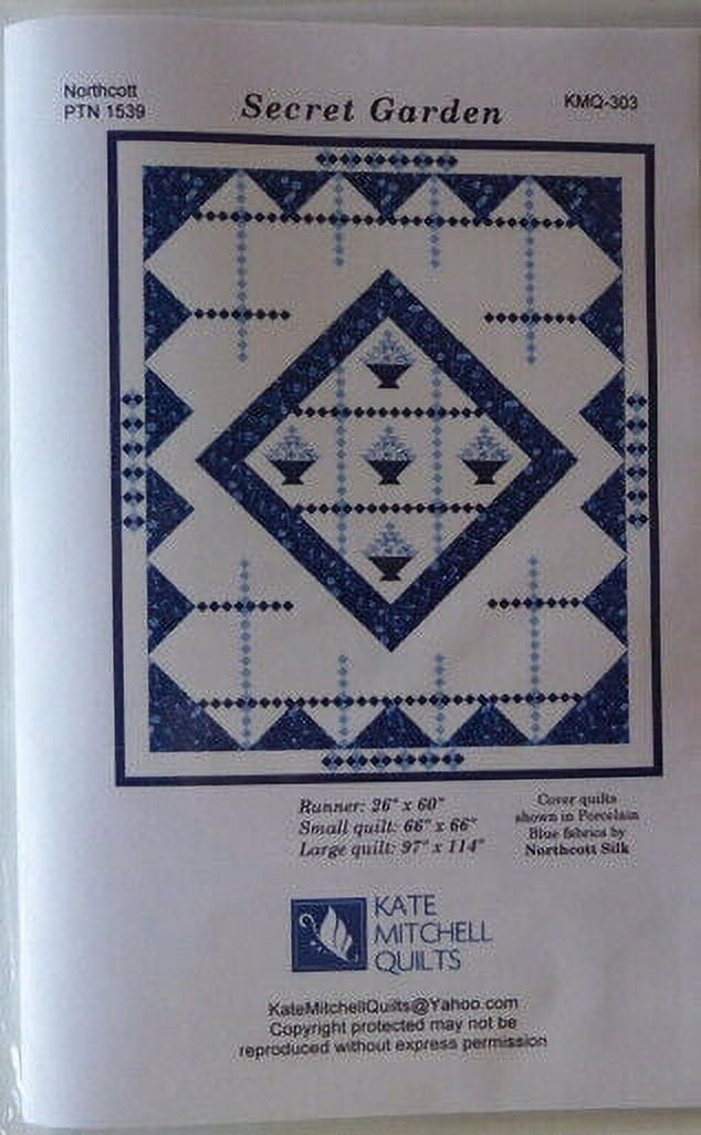 Secret Garden Pattern Gorgeous classic quilt in three sizes - Walmart.com
