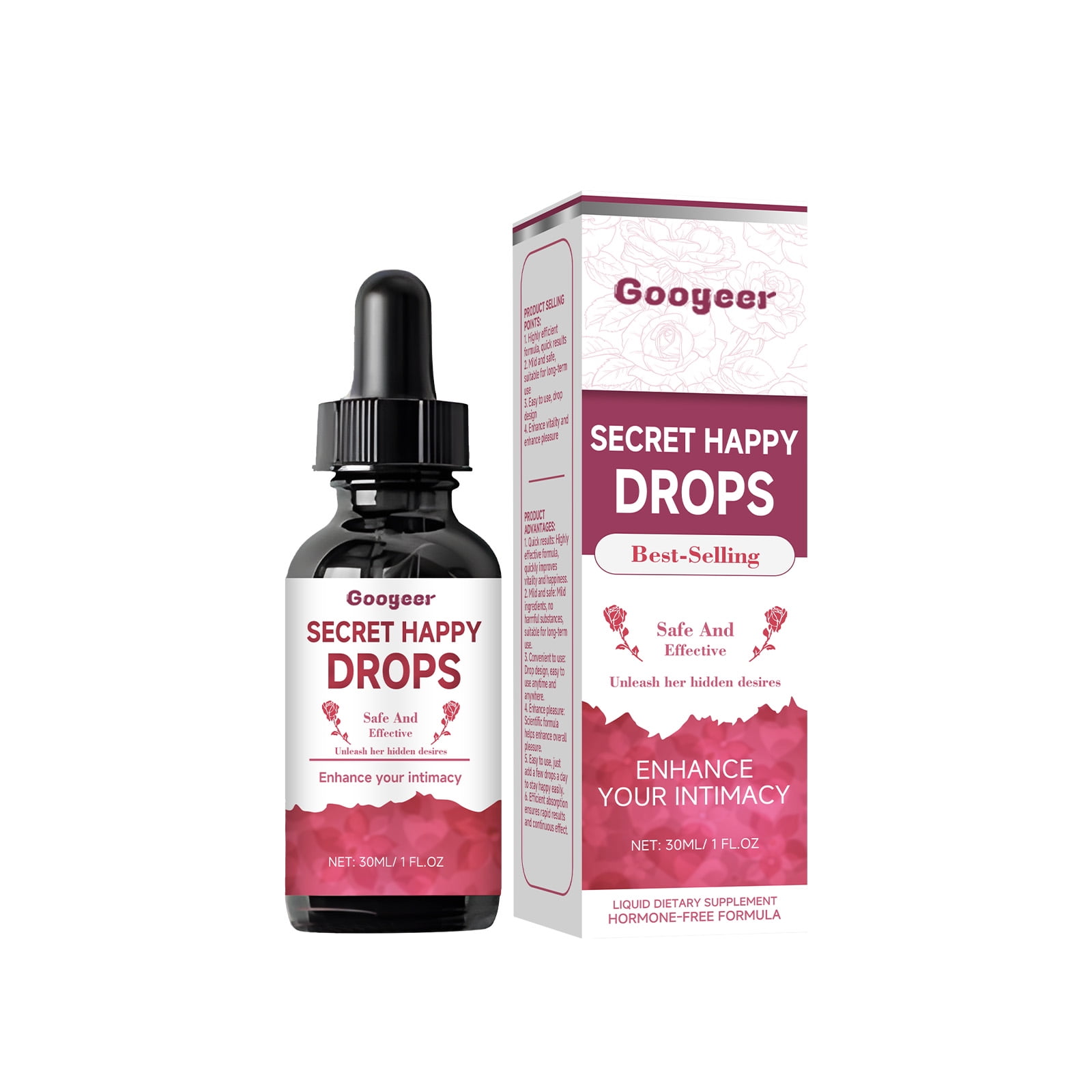Secret Happy Drops Body Treatment – Hydrating & Nourishing Skin Care ...