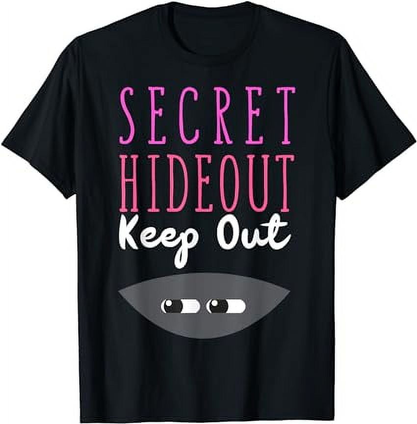 Secret Hideout Keep Out Funny Pregnancy Reveal T-Shirt - Walmart.com