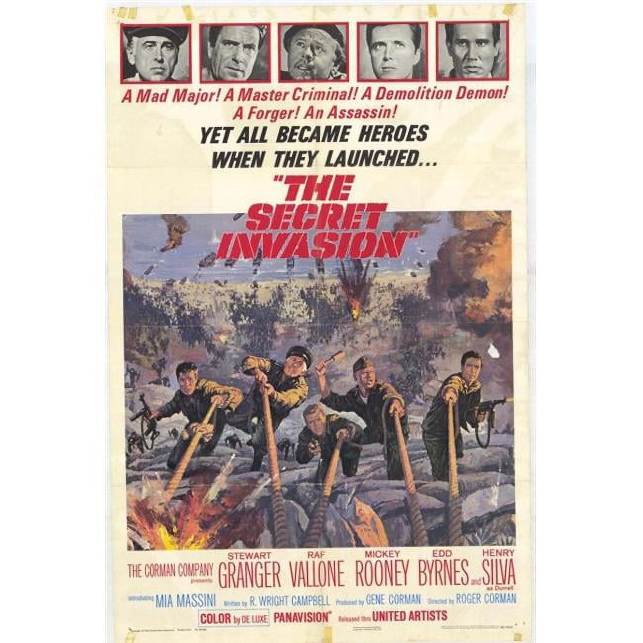 Secret Invasion Movie Poster - 27 x 40 in. - Walmart.com