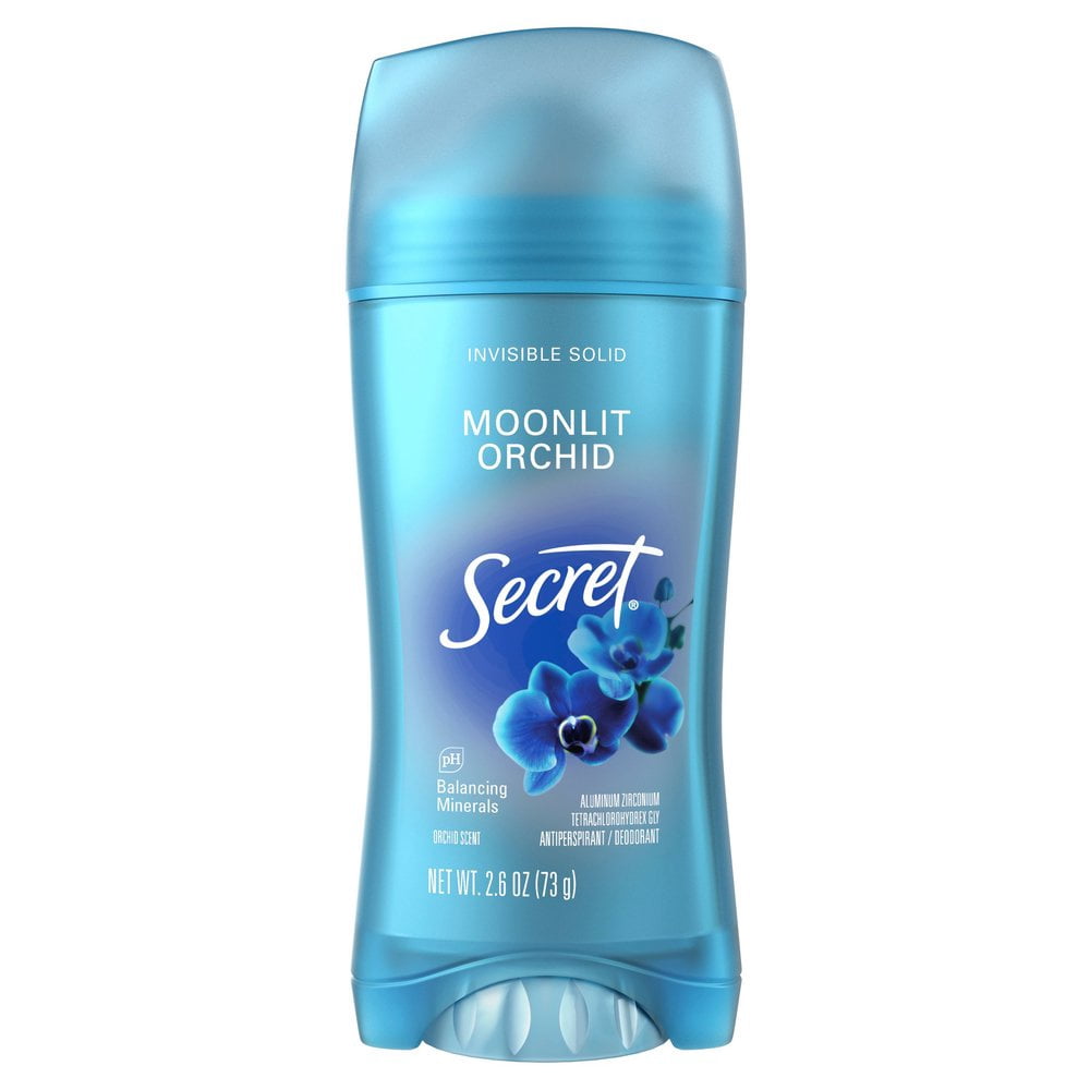 Secret Invisible Solid Antiperspirant Deodorant - Moon Orchid - 2.6 oz ...