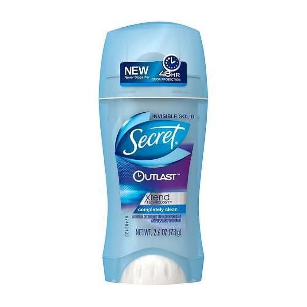 Secret Invisible Solid Antiperspirant Deodorant-Sheer Clean-2.6 Oz ...