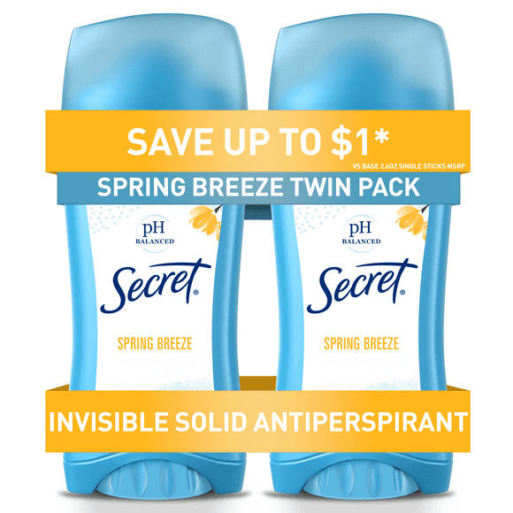 Secret Deodorant & Antiperspirant | Walmart.com