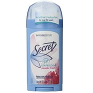 Secret Outlast Antiperspirant & Deodorant Invisible Solid, Protecting ...