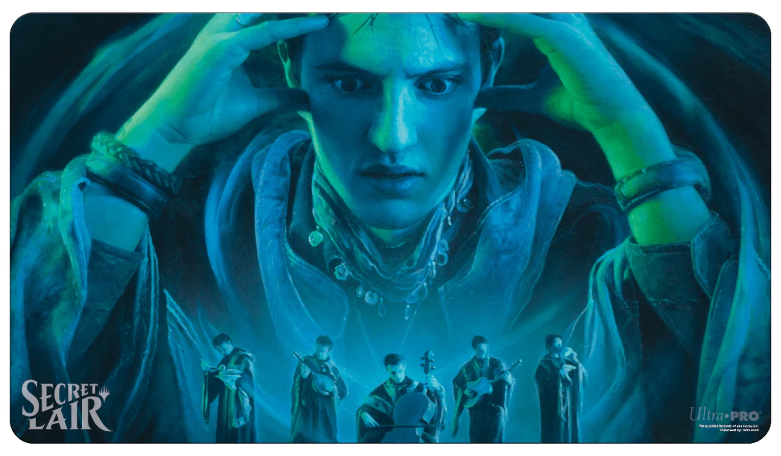 Secret Lair Spookydrop 2023 Brainstorm Standard Gaming Playmat for ...