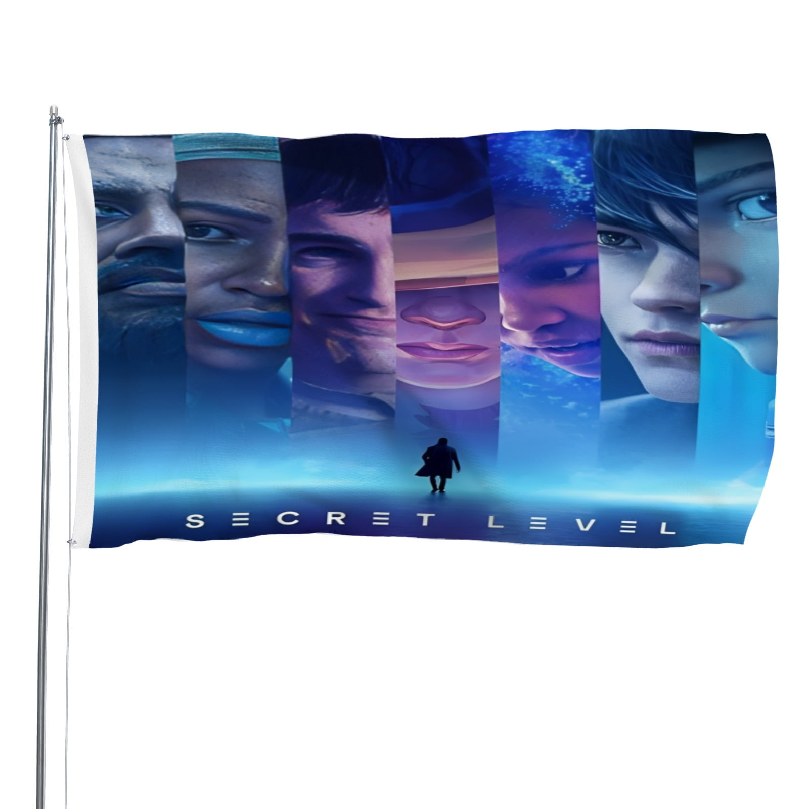 Secret Level flag perfect for outdoor decoration, can be hung indoors ...