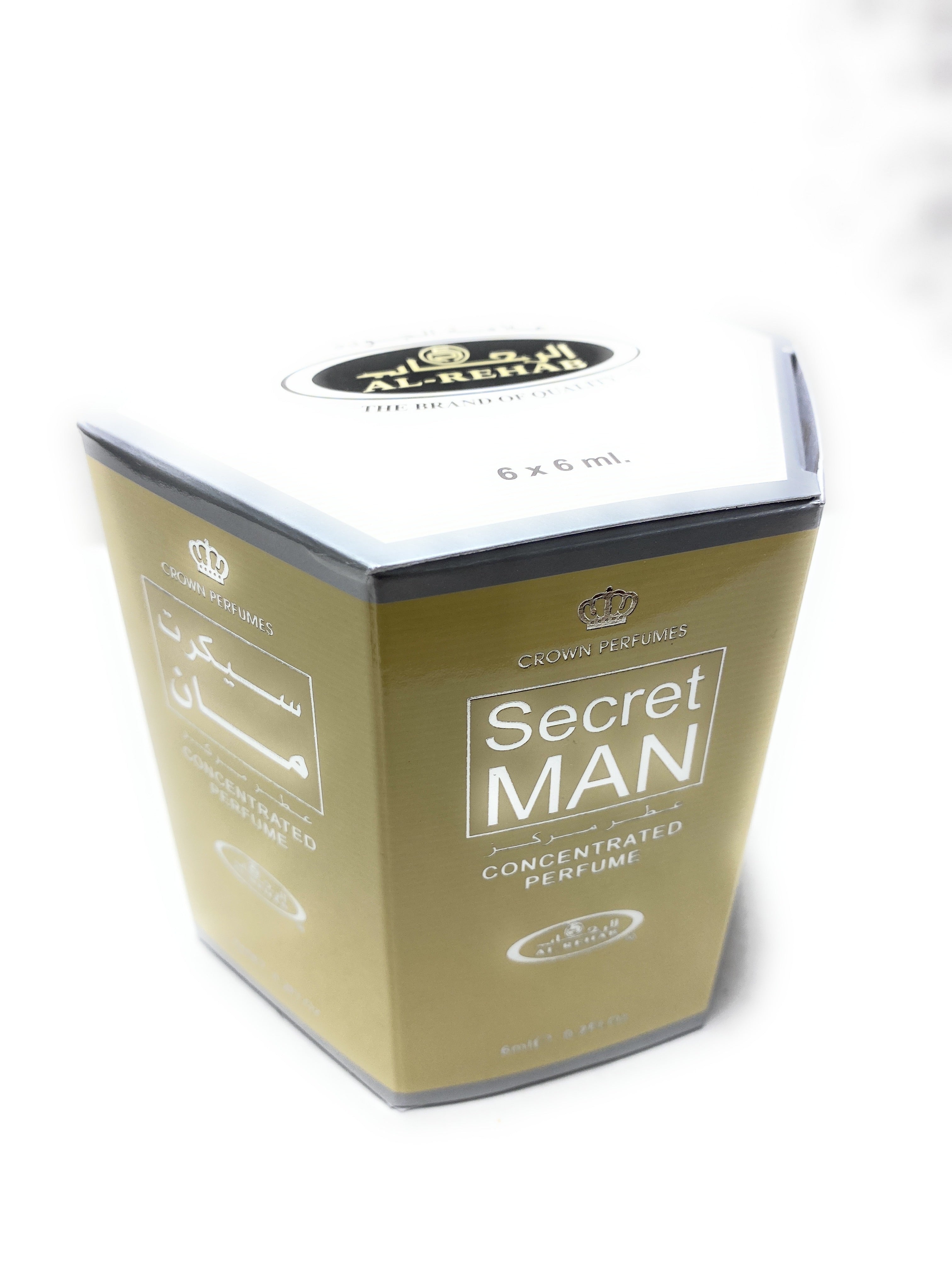 Secret Man Perfume Oil - 6 x 6ml by Al Rehab by AlRehab - Walmart.com