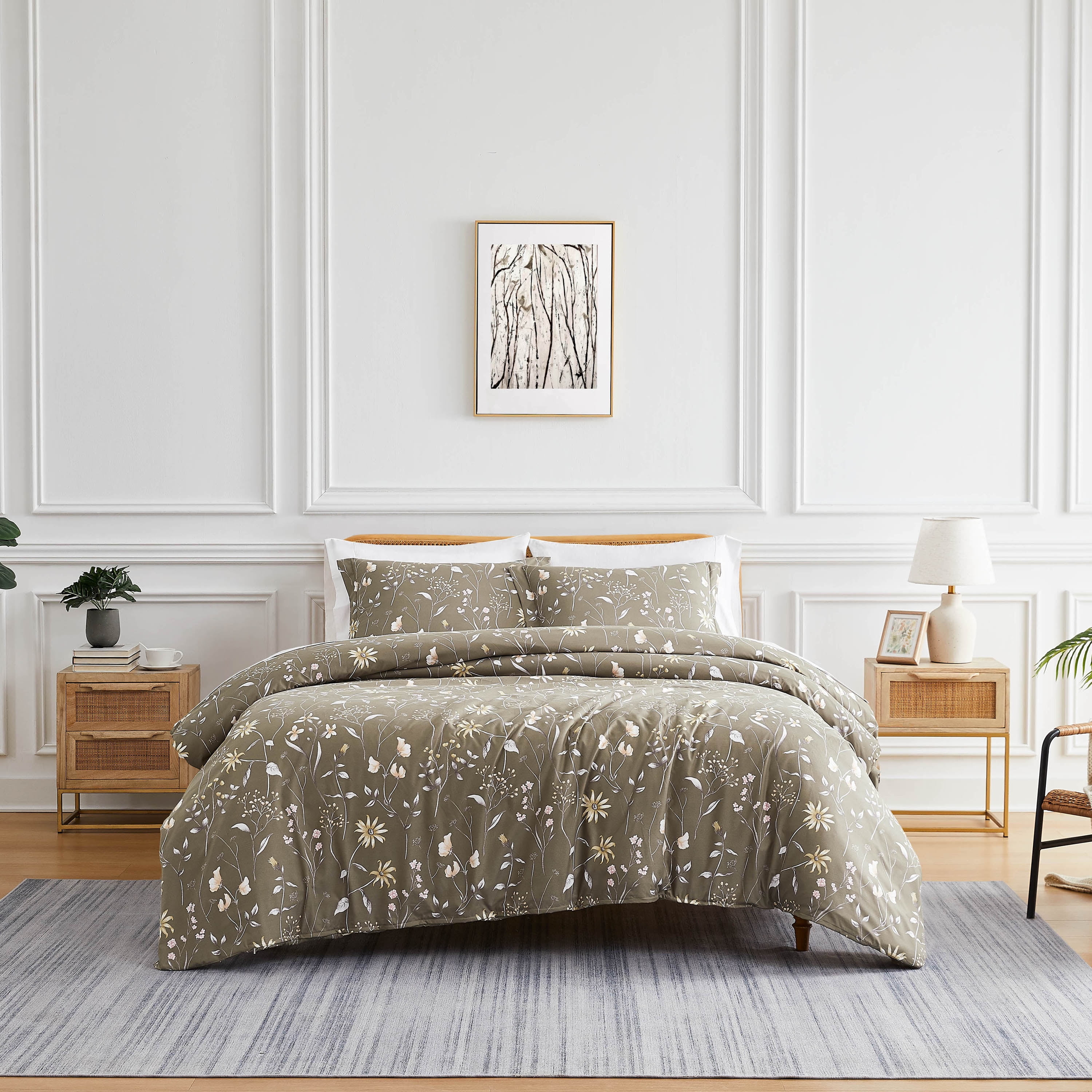 Secret Meadow Printed Duvet Cover Set by SouthShore Fine Linens ...