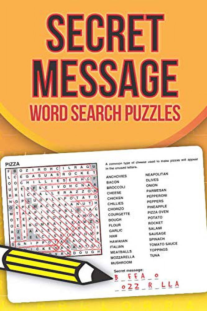 Pre-Owned Secret Message Word Search Puzzles: ...can you reveal the ...