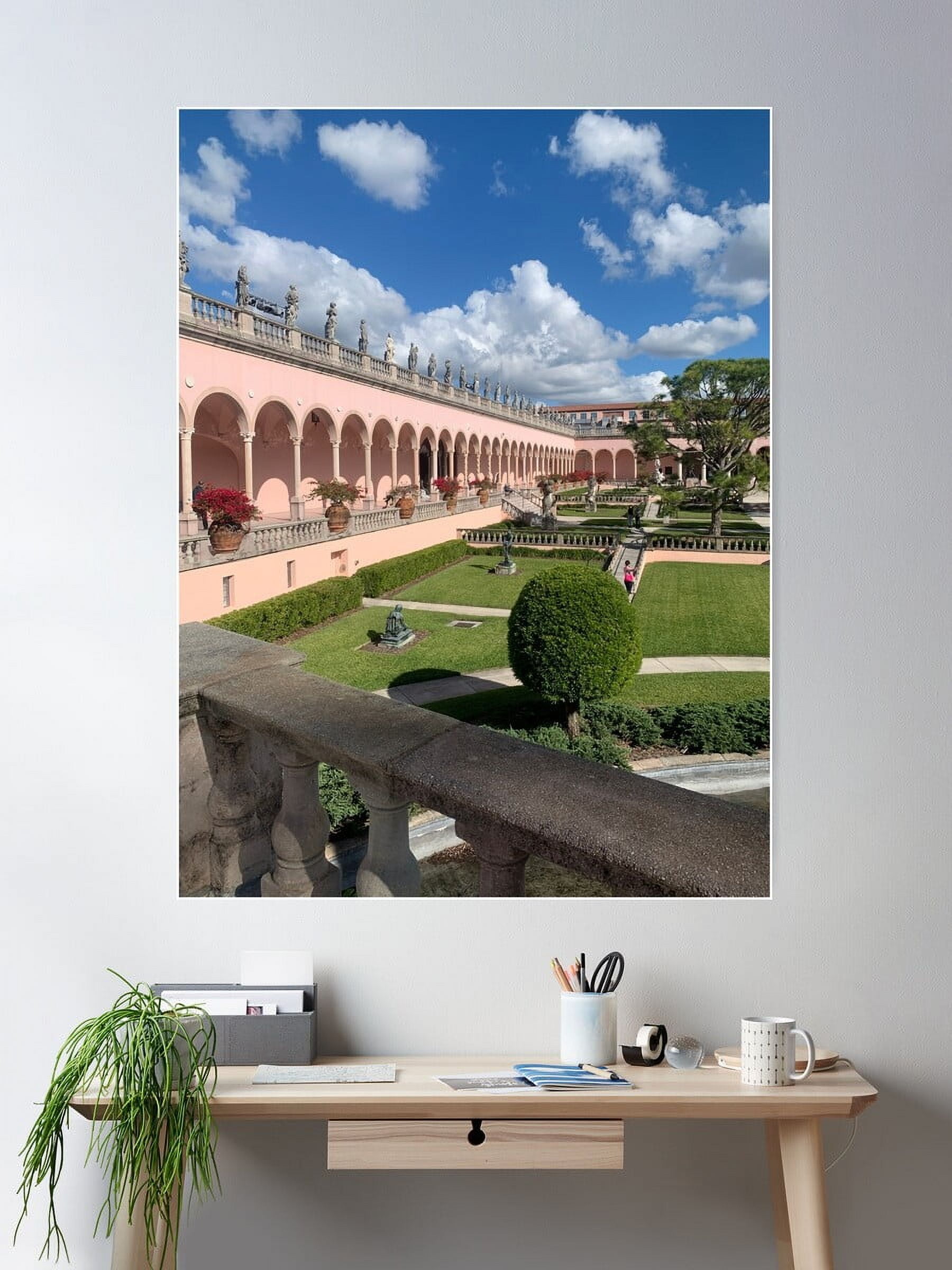 Secret Museum Garden Poster Wall Art, Modern Wall Decor For Living Room ...