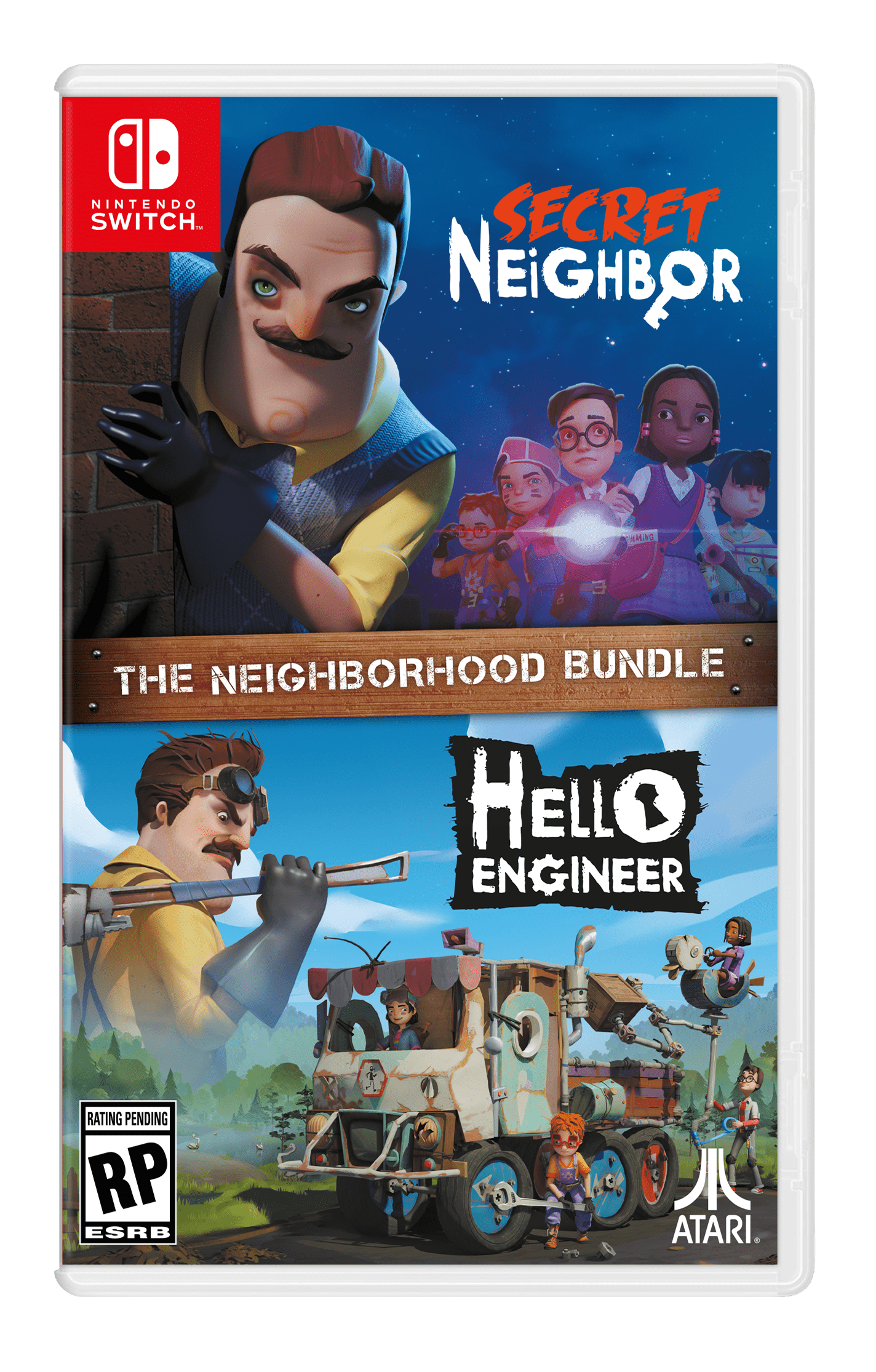 Secret Neighbor + Hello Engineer – The Neighborhood Bundle, Nintendo ...