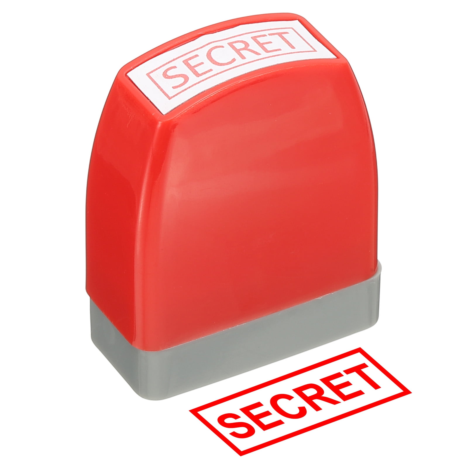 Secret Notice Stamp Self Inking, Red Ink Office Stamps Pre Inked ...