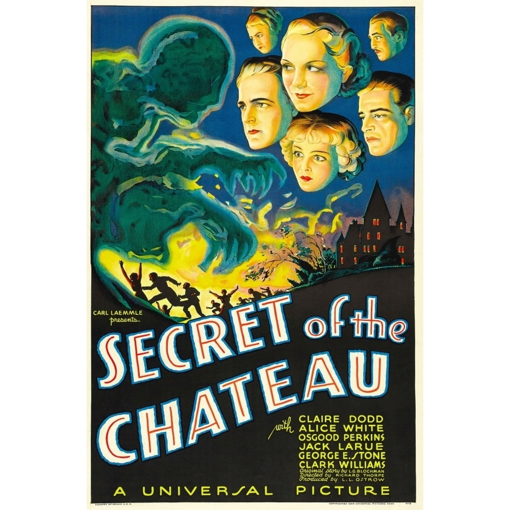 Secret Of The Chateau Movie Poster Masterprint - Walmart.com