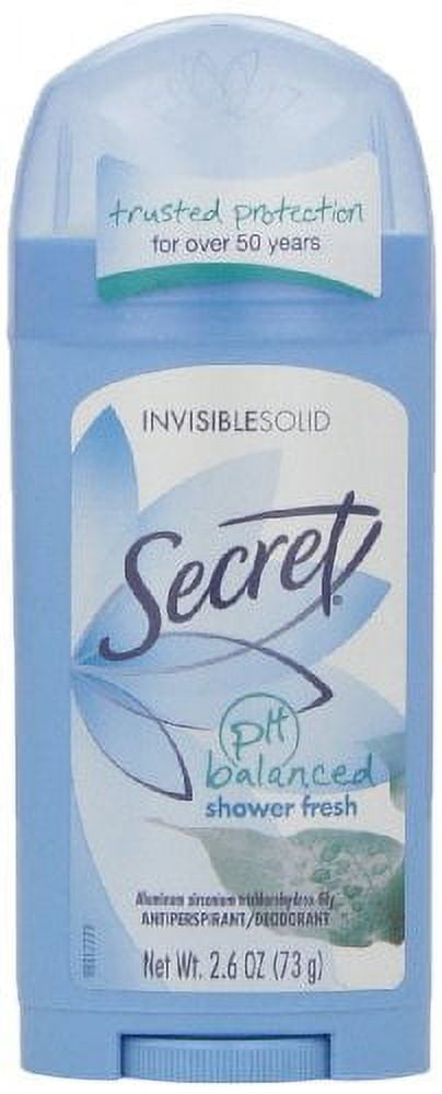 Secret Original Shower Fresh Scent Women's Invisible Solid pH (Pack of 20) - Walmart.com