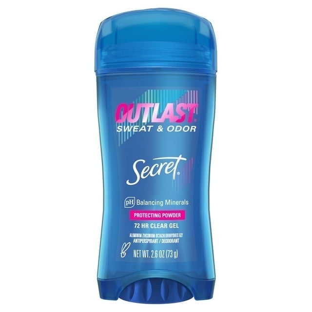 Secret Outlast 72 Hr Gel Antiperspirant Deodorant - Protecting Powder ...
