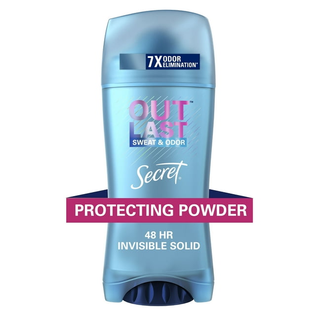 Secret Outlast Women's Invisible Solid Antiperspirant Deodorant ...