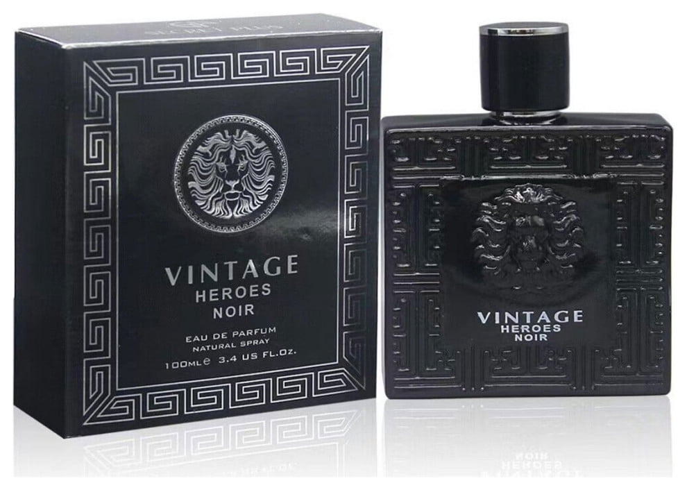 Secret Plus Vintage Heroes Noir Men's Cologne - Vanilla Perfume, Eau de ...