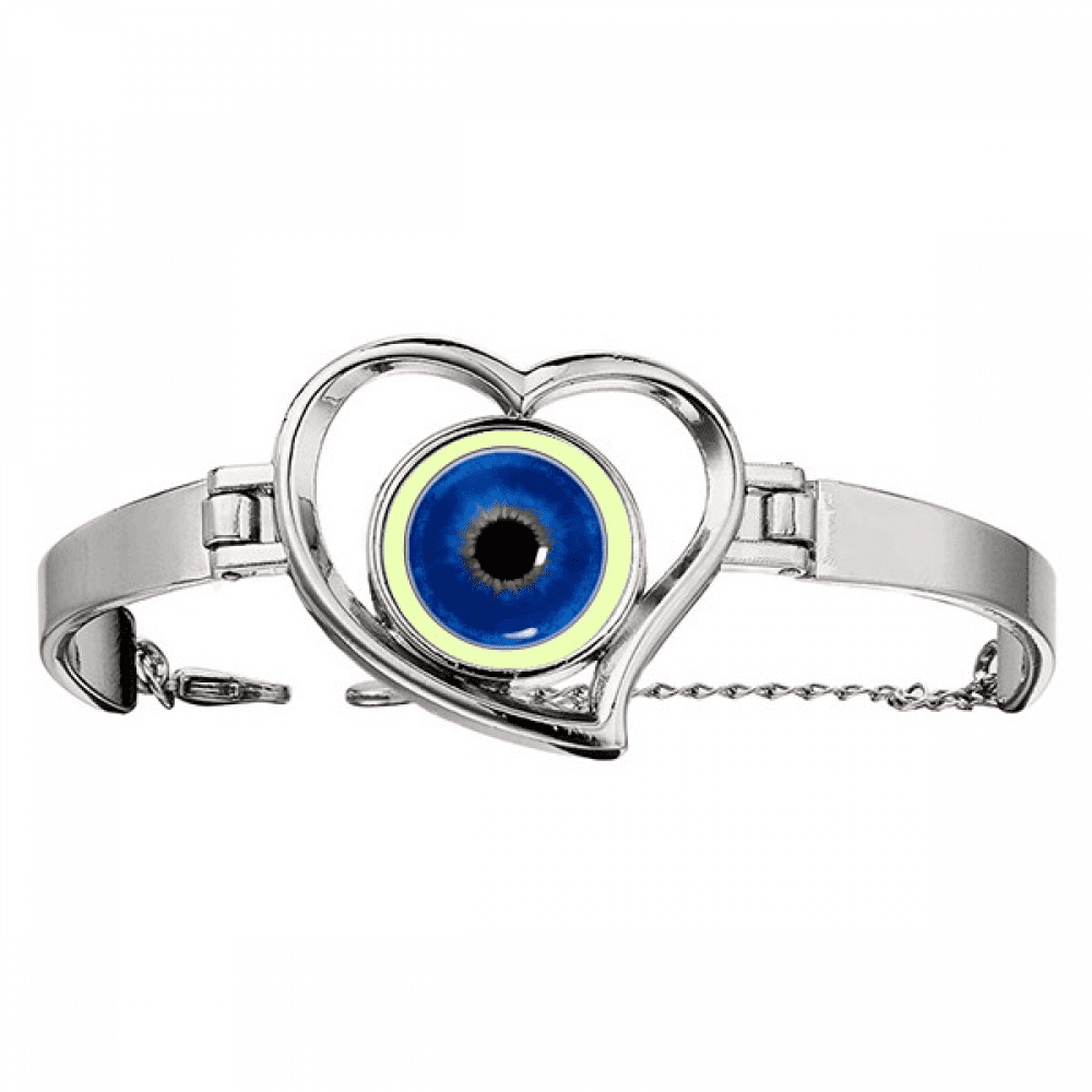 Secret Profound Pupil Eyes Bracelet Heart Jewelry Wire Bangle - Walmart.com