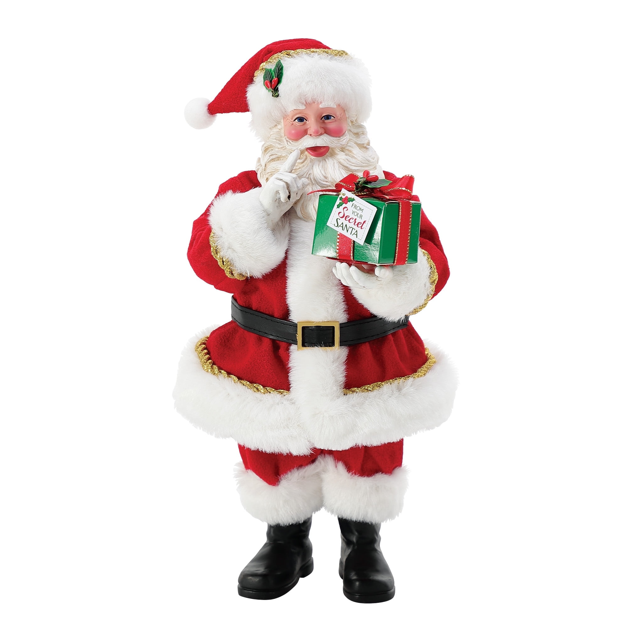 Department 56 Possible Dreams Secret Santa Claus Christmas Multicolor ...