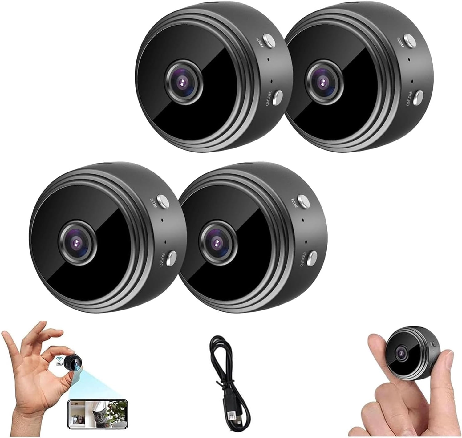 Secret Scope Camera, Magnetic Mini Security Cameras, Secret Scope ...