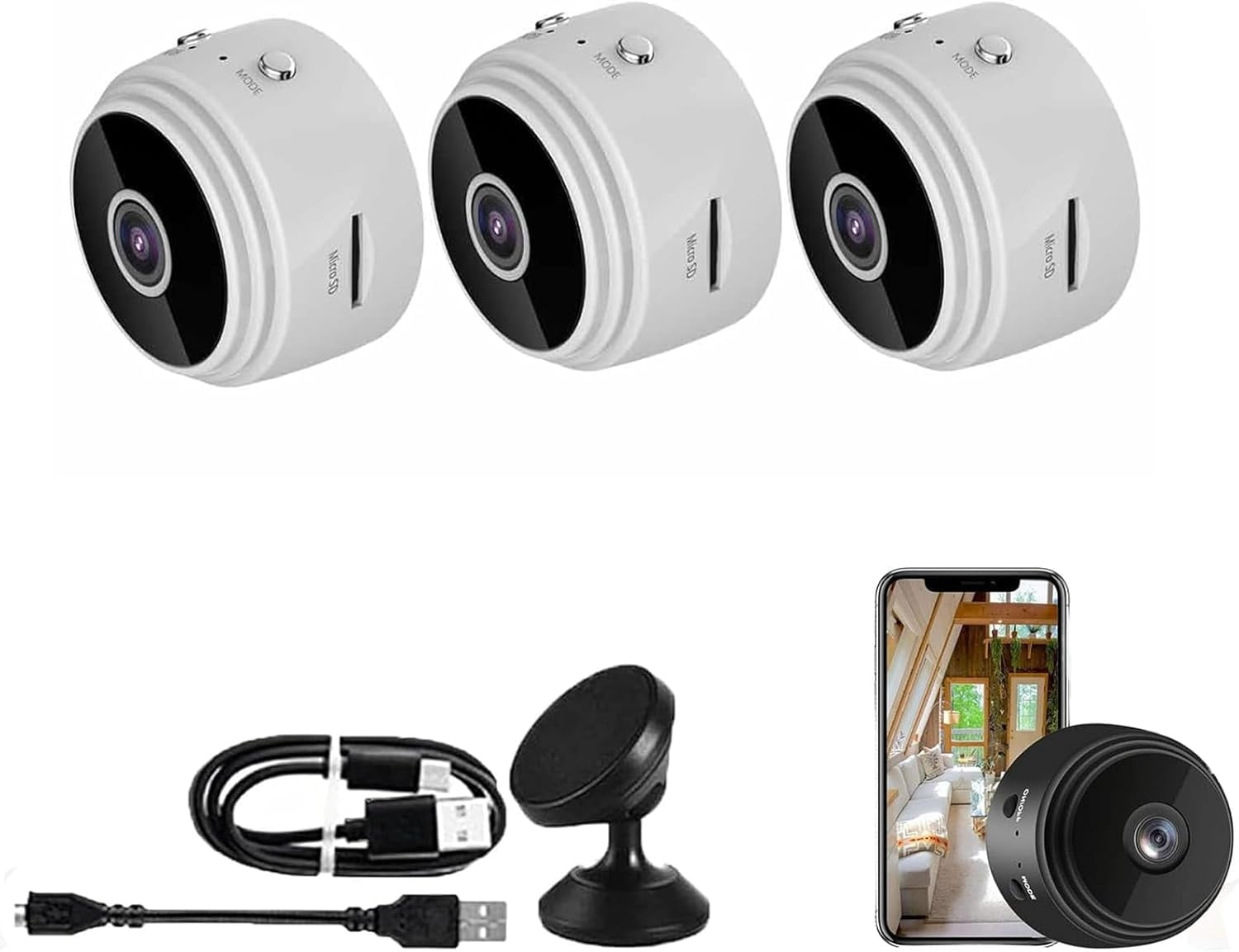 Secret Scope Camera, Secret Scope Mini Security Camera, Mini Wire-Free ...