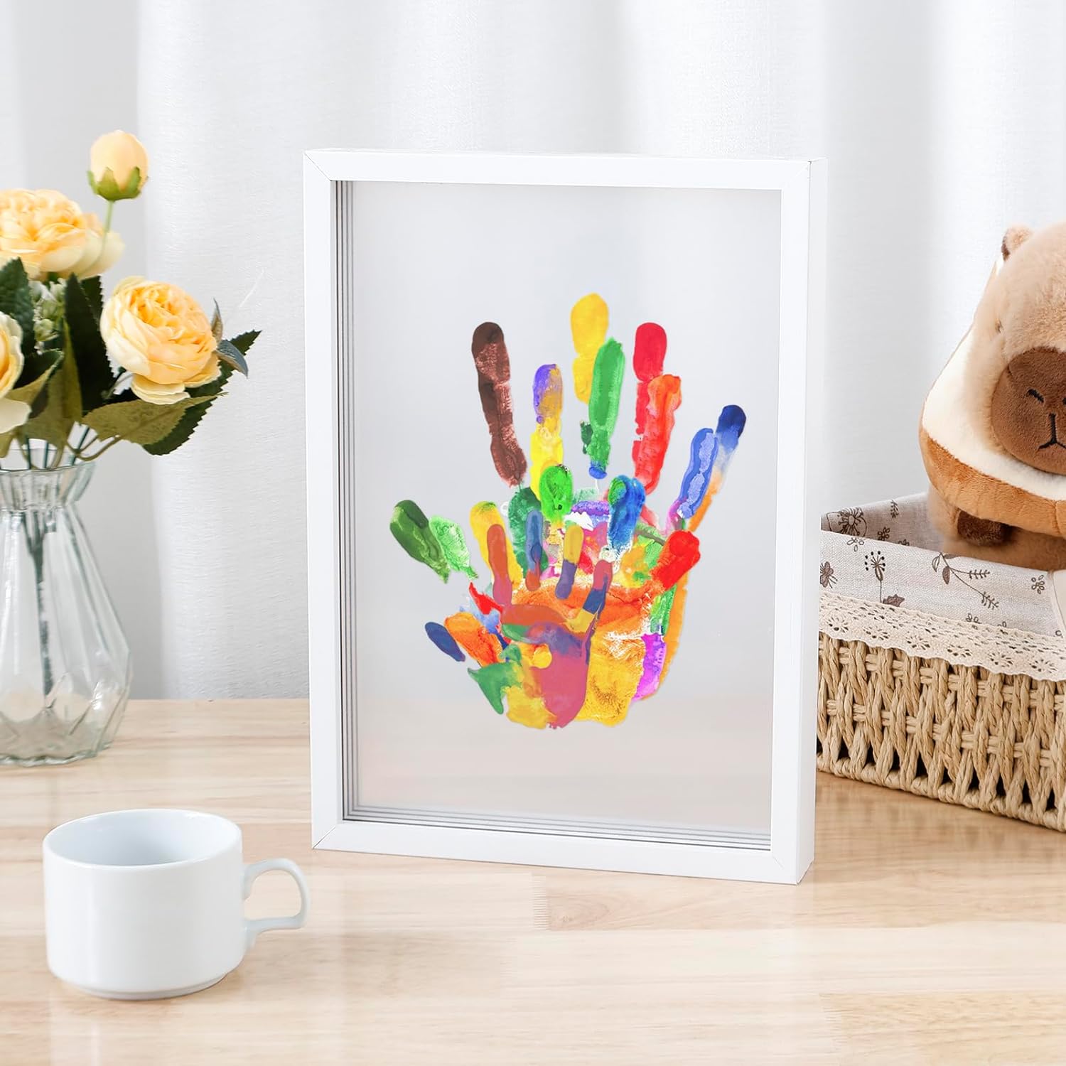 Secret Scope Family Handprint Kit - Complete Baby Hand & Footprint ...