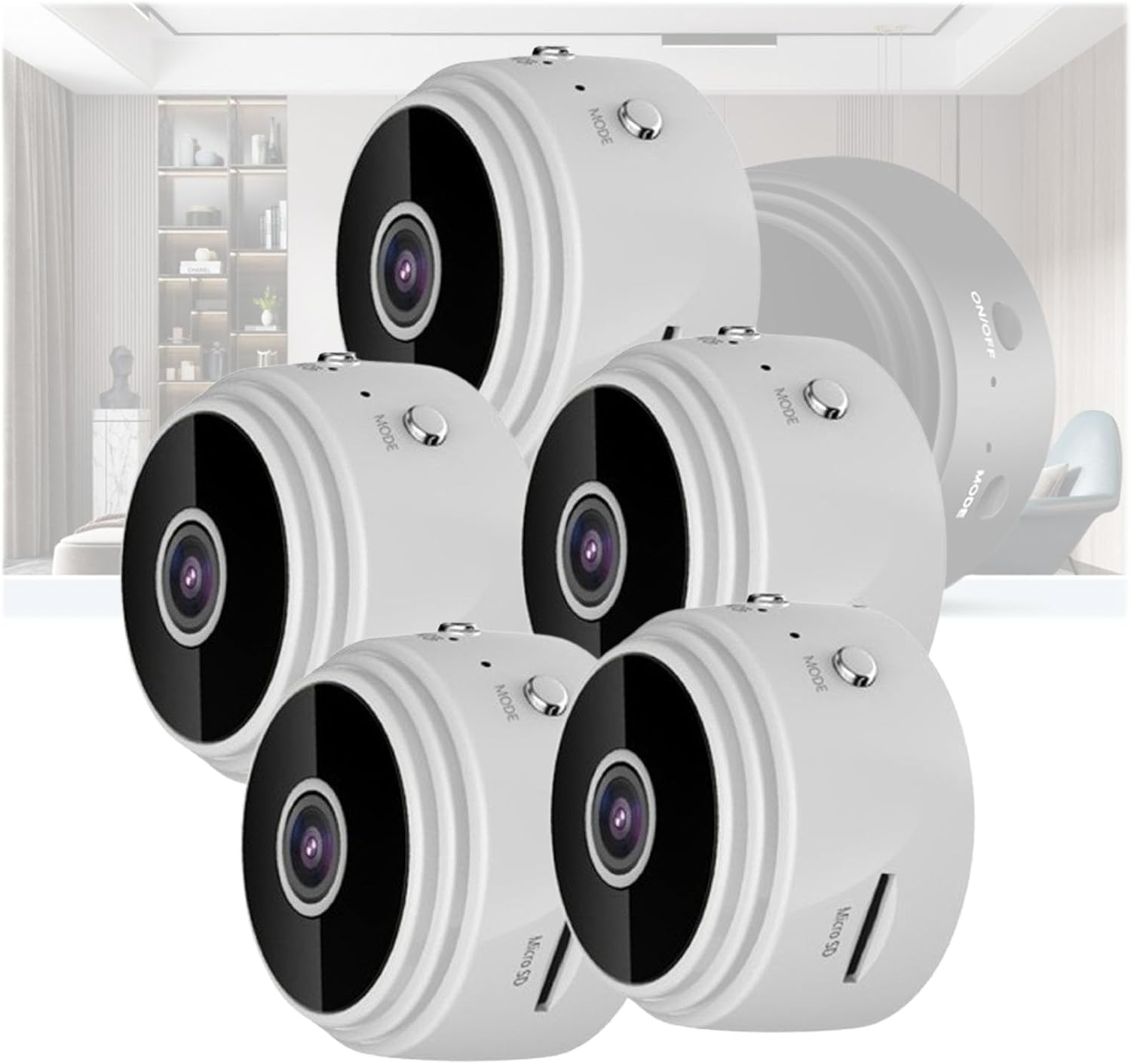 Secret Scope Mini Security Camera,WiFi Camear Outdoor Wireless 1080p HD ...