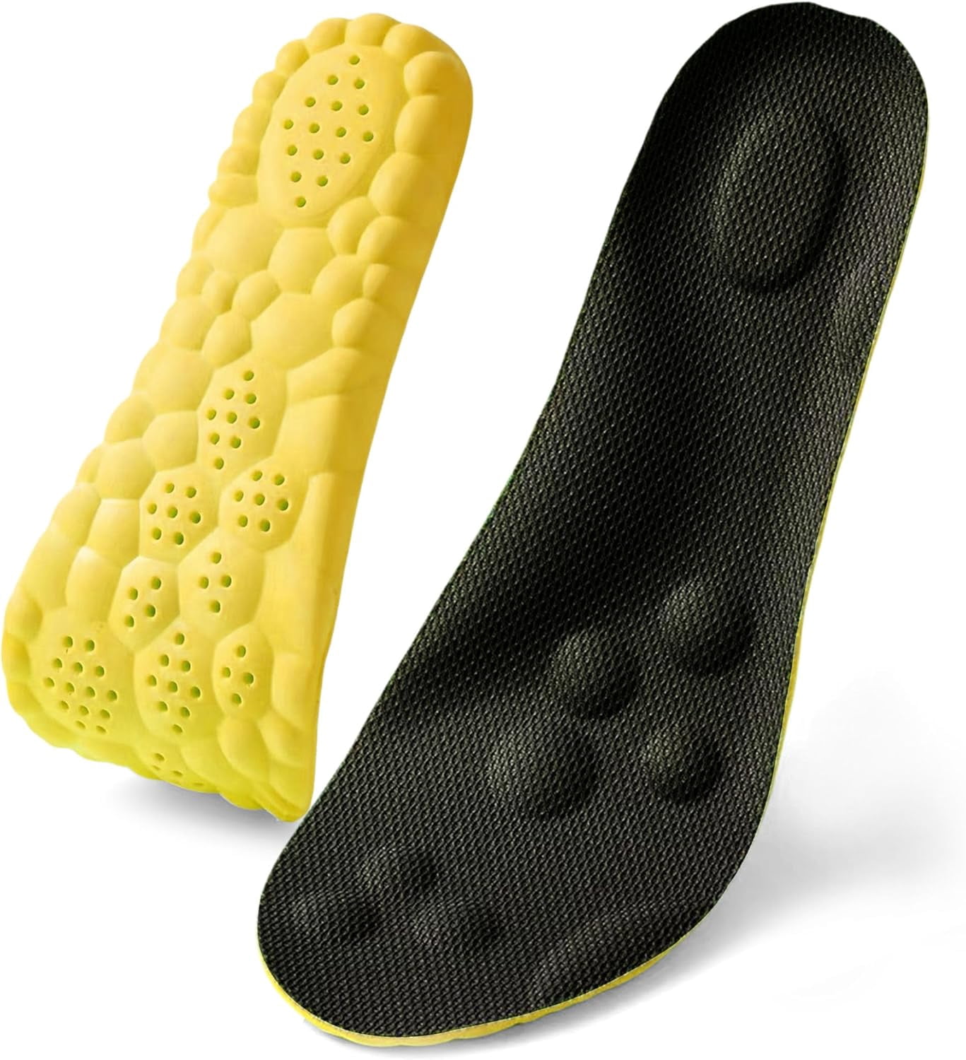 Secret Scope Orthotic Shoe Insoles - 2 Pairs Memory Foam Arch Support ...