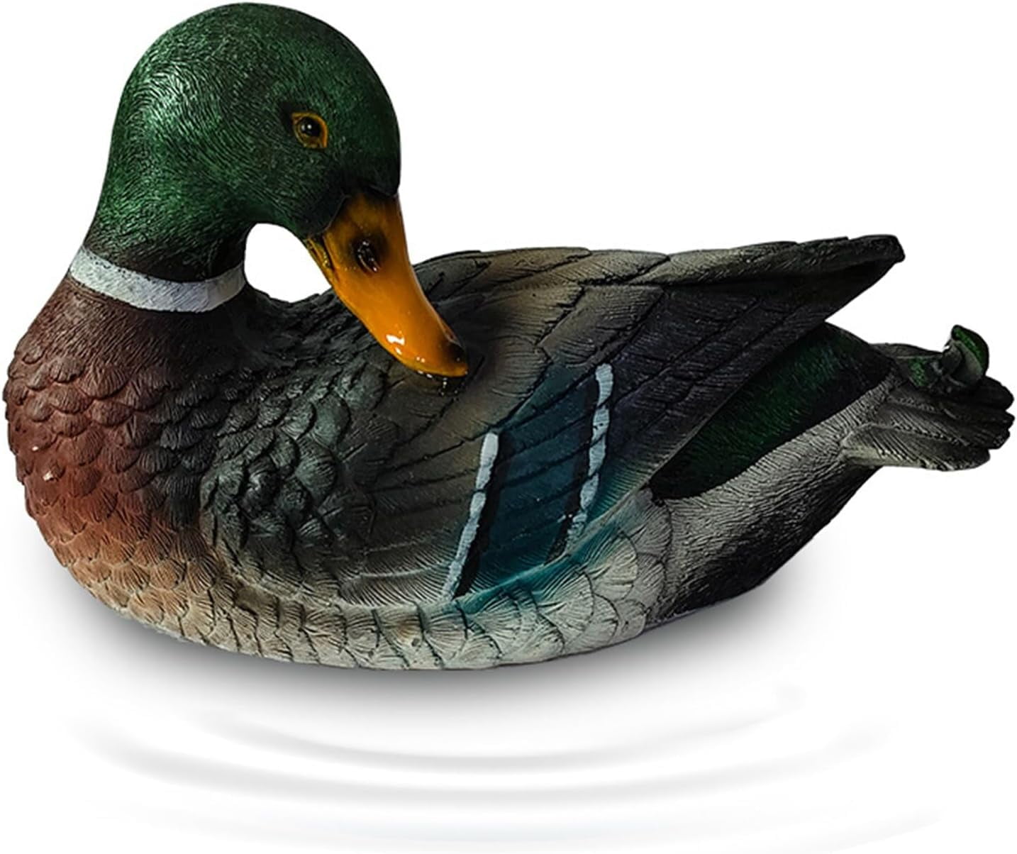 Secret Scope Resin Mandarin Duck Statue - Handcrafted Pool & Garden ...
