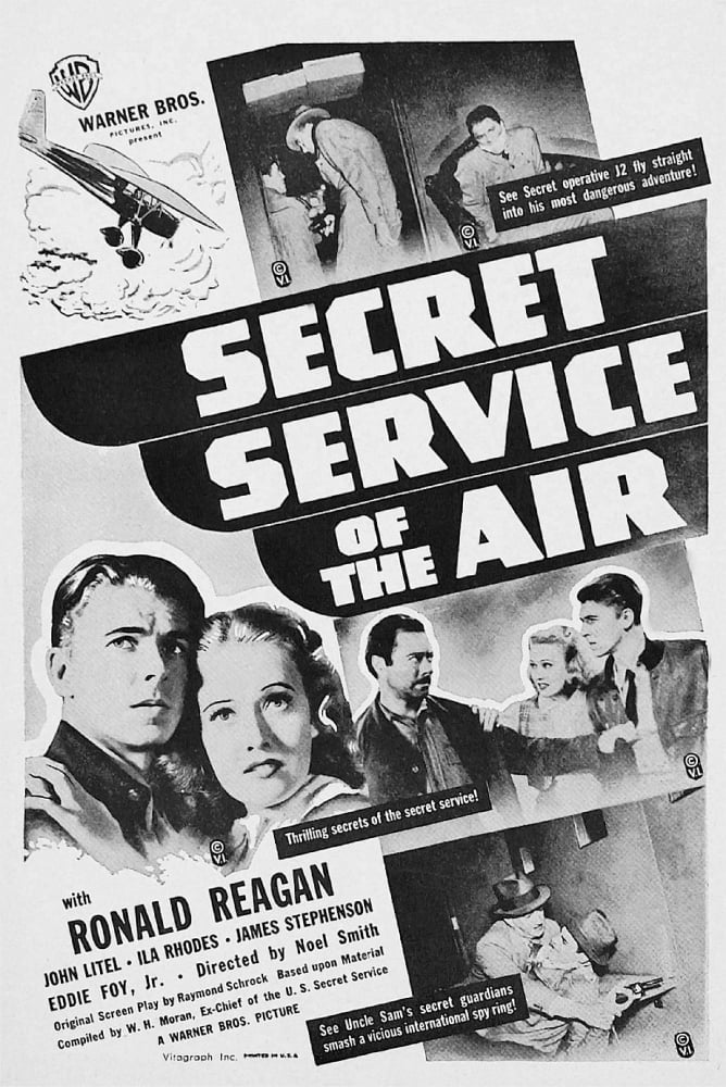 Secret Service Of The Air Us Poster Middle Left: Ronald Reagan Ila ...