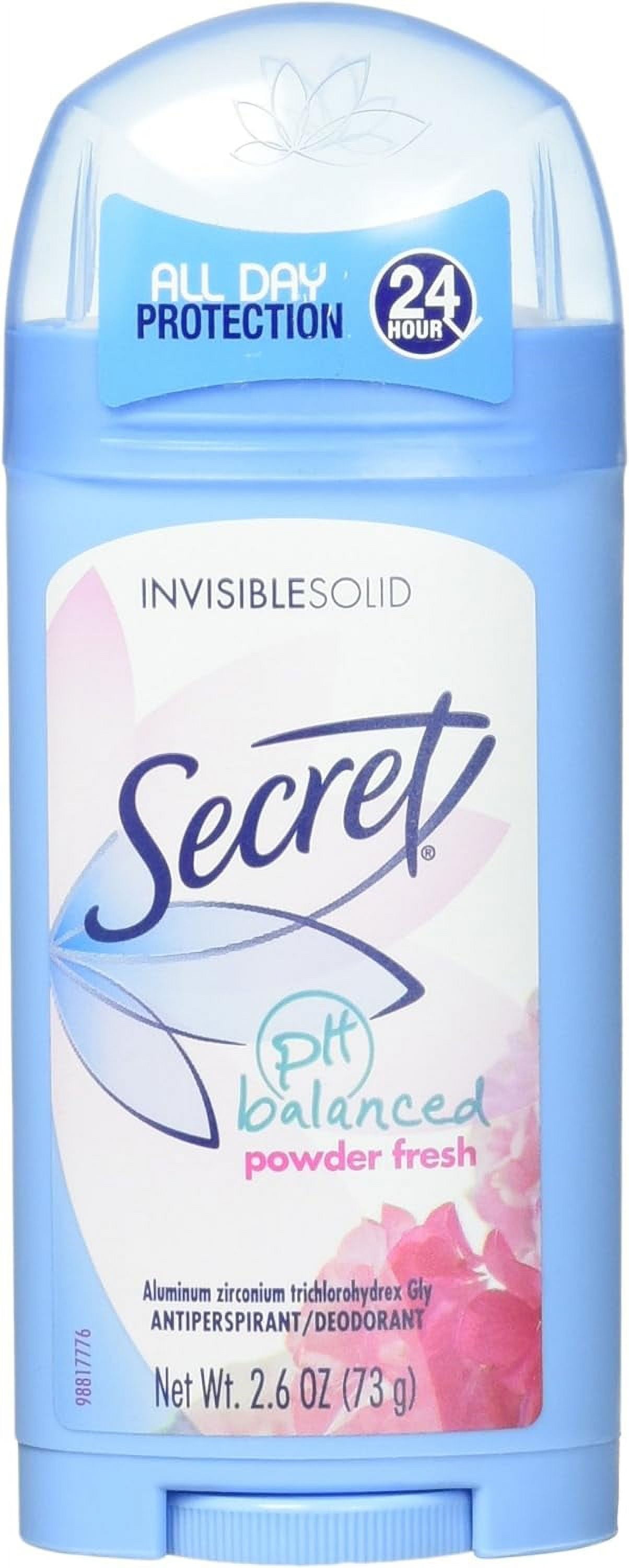 Secret Sheer Dry Anti-Perspirant Deodorant Invisible Solid Powder Fresh ...