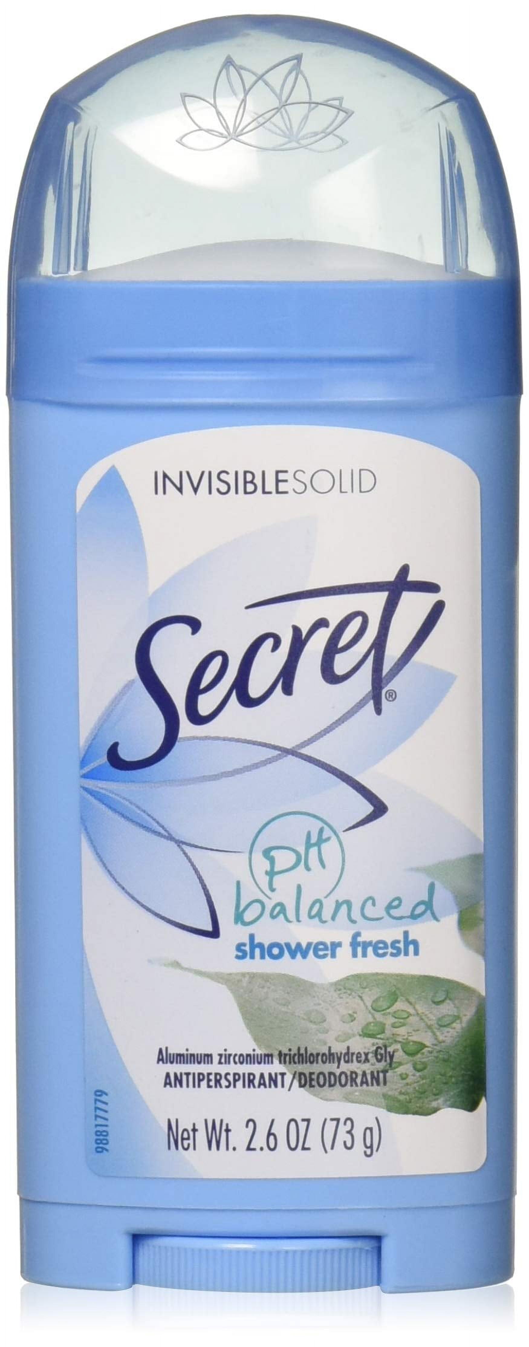 Secret Sld Inv Shr Frsh Size 2.6Z Secret Solid Invisible Shower Fresh 2 ...