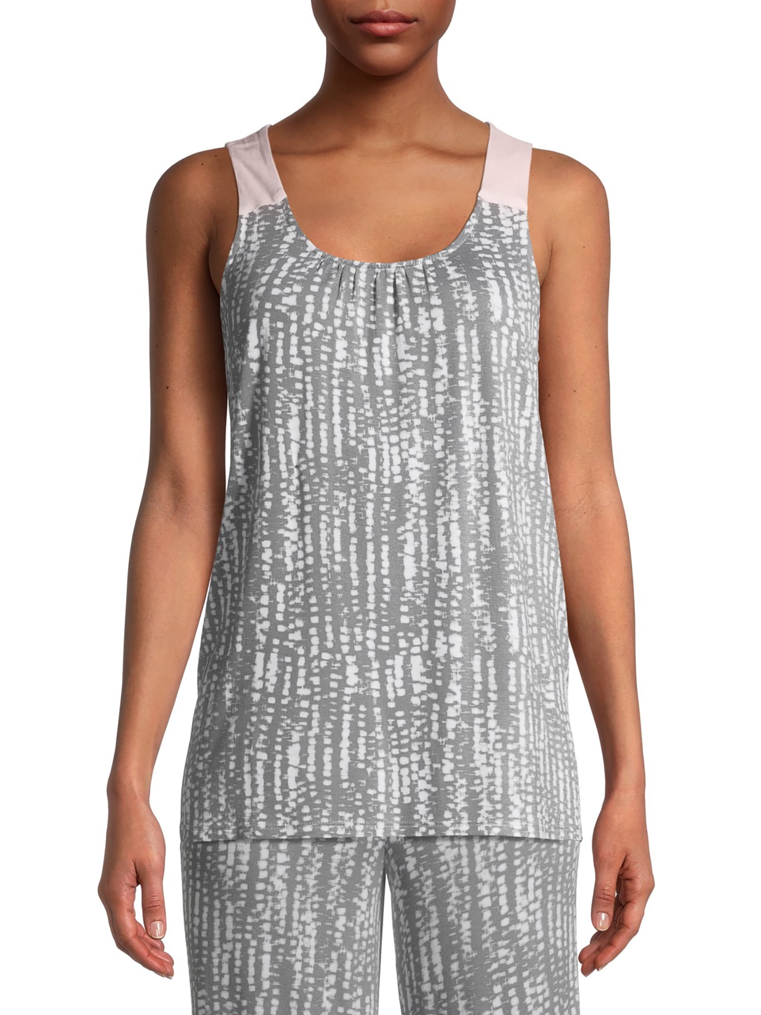 Secret Treasures Sleeveless Scoop Neck Pajamas Top (Women's or Women's ...