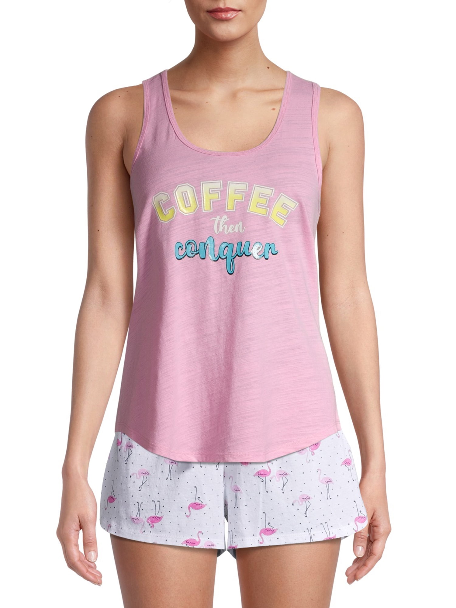 Secret Treasures Women's Coffee Sleep Tank Top - Walmart.com