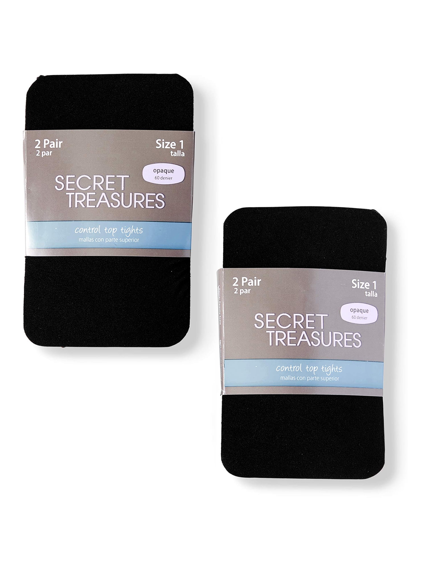 Secret Treasures Women's Opaque Tights, 4-Pack - Walmart.com