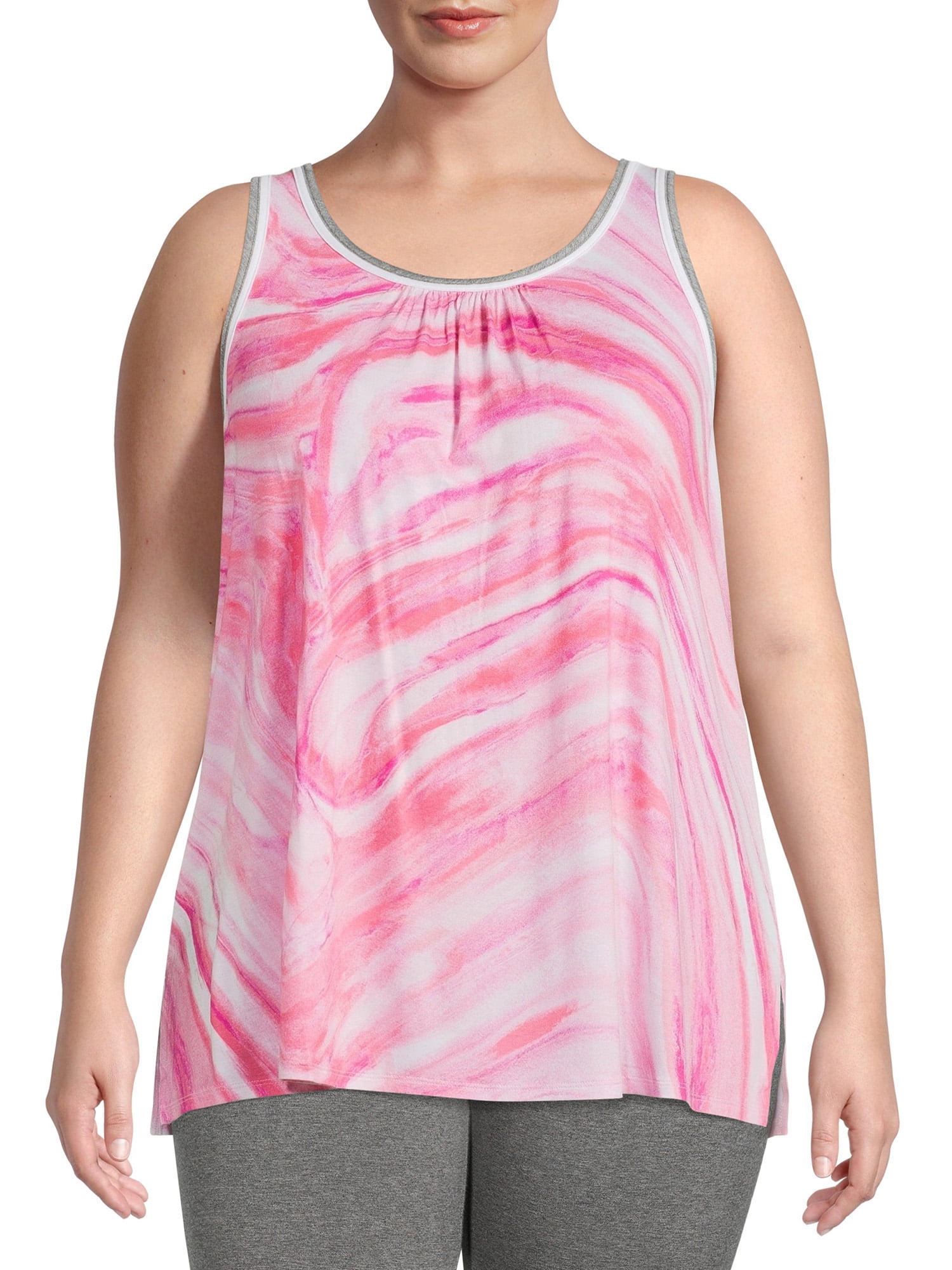 Secret Treasures Women's Plus Size Shirred Sleep Tank Top - Walmart.com