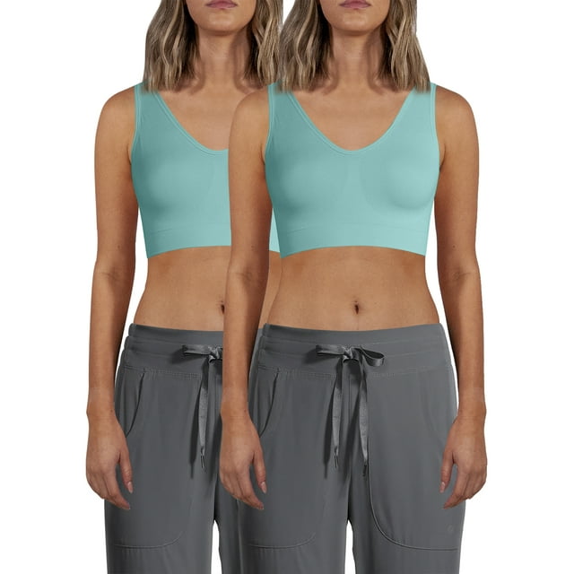 Secret Treasures Women's Seamless Comfort Bra, 2-Pack - Walmart.com