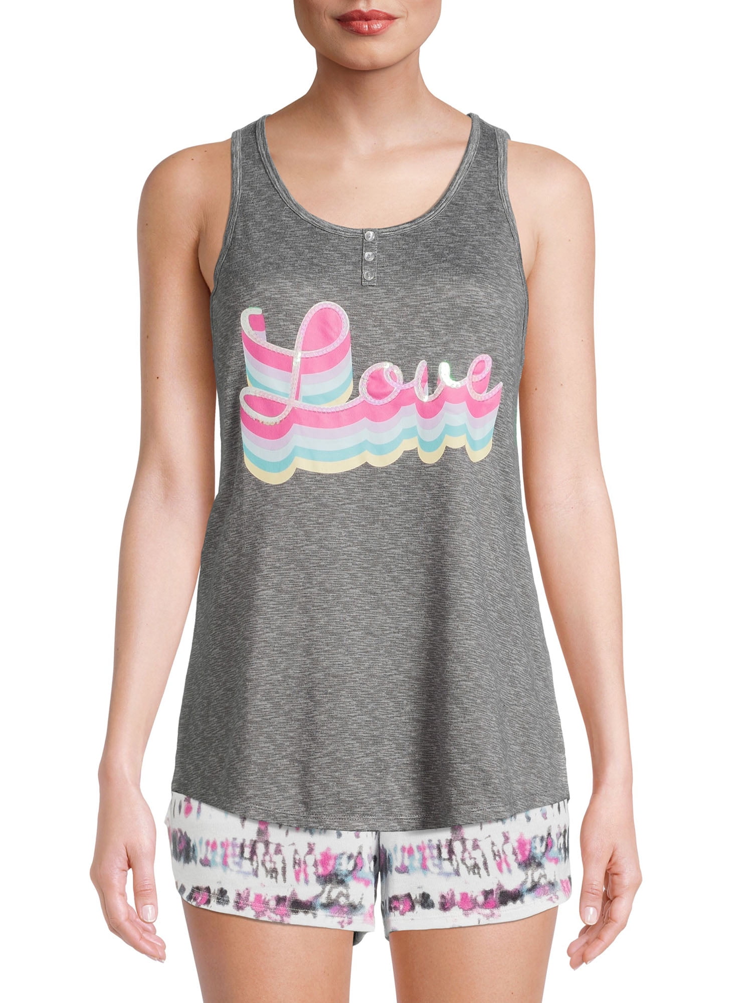 Secret Treasures Women's Sleep Tank Top - Walmart.com