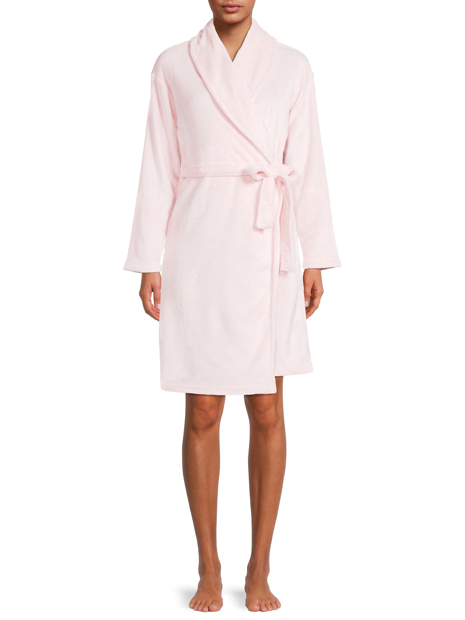 Secret Treasures Women's Solid Polyester Super Soft Robe (Maternity) 1 ...